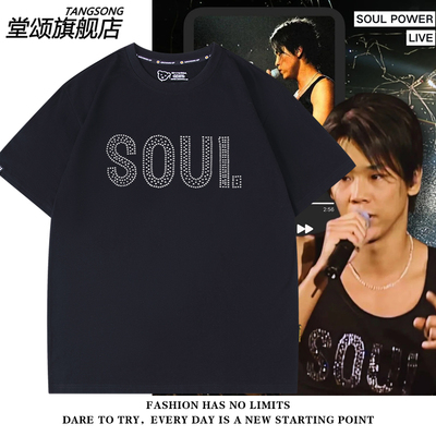 SoulPower演唱会周边短袖
