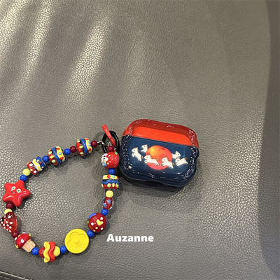 半透可爱小马耳机壳保护套