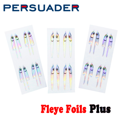 persuader路亚 飞钓 飞蝇钩绑制材料 镜光鱼头贴 Flye Foils升级