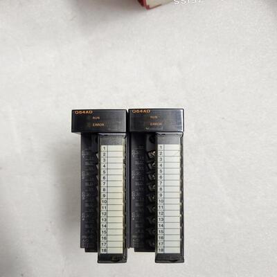 议价Q64AD模拟量输入模块，两块，正品，可维修