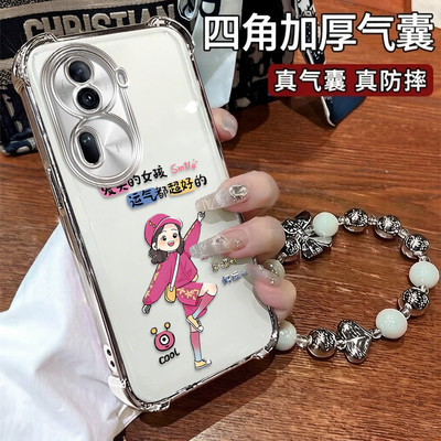 OPPOReno11手机壳爱笑的女孩