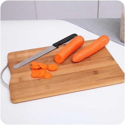 新品Solid wood home kitchen choBpping board rectangular plat