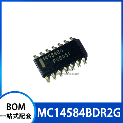MC14584BDR2G  14584BG  贴片SOIC-14 逻辑芯片  反相器