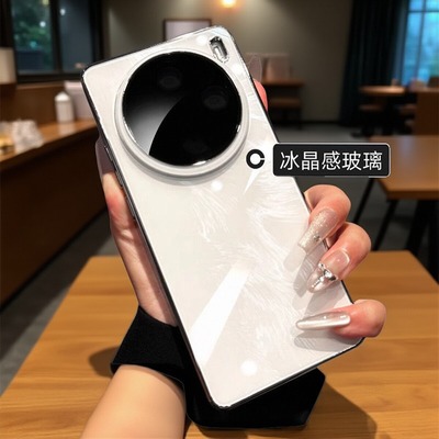 x200pro带镜头膜羽纱玻璃全包壳