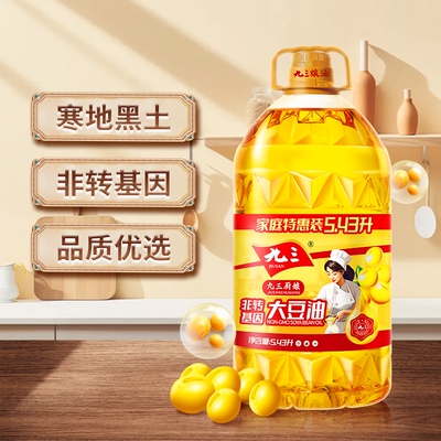 九三厨娘一级大豆油5.43L