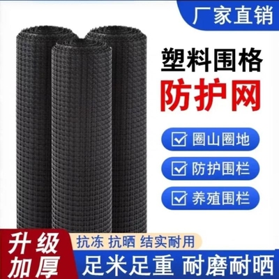 塑料网养鸡鸭围栏网菜地果园防护