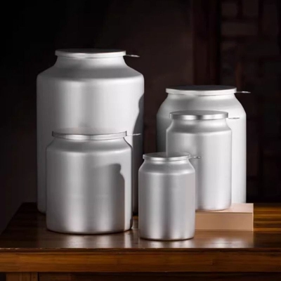 通宇福鼎白茶包装盒铁罐食品纯铝罐白牡丹普洱茶叶散茶密封罐礼盒