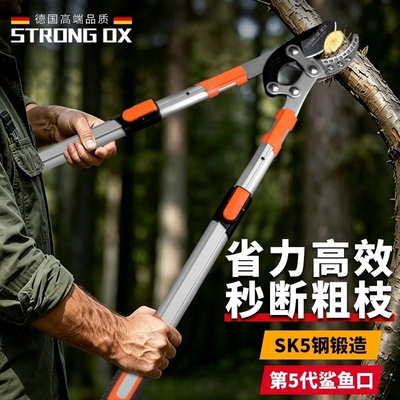 强力粗枝剪修枝剪园林果树剪省力