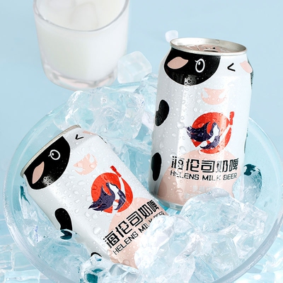 海伦司Helens300ml尝鲜奶啤