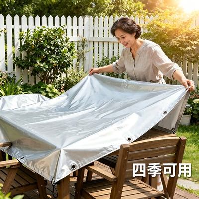 【加厚耐磨】户外防水防晒雨棚布