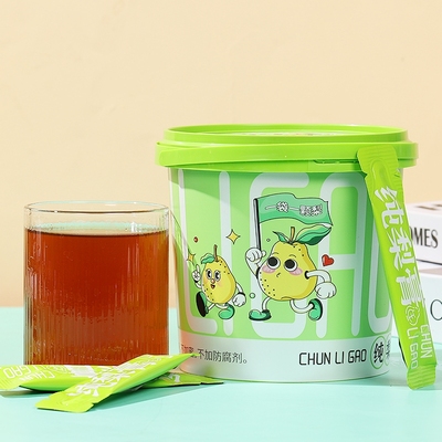 梨膏孕妇童宝宝西洋参玉灵膏砀山苹果山楂润喉枇杷桶装止咳便携