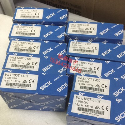 全新SICK西克WLL180T-L432放大器订货号6039099原装正品现货S