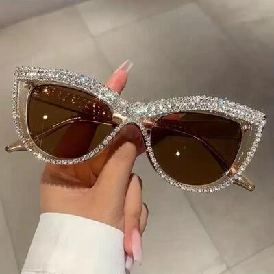 Women's Fashion Eyeglasses - 2-Piece Elegant Full-Frame Cat