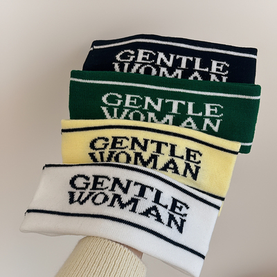 haerin姜海粼同款五角星运动发带时尚简约健身束发带弹力带头带女