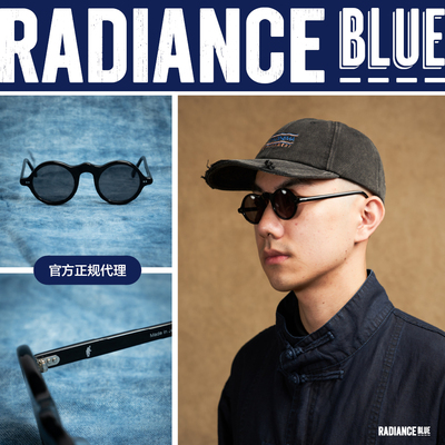 PORTERCLASSIC复古圆形太阳镜