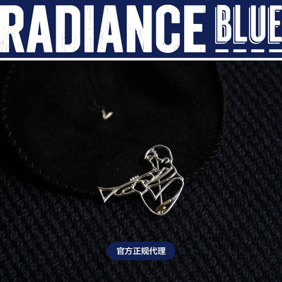 PORTERCLASSIC爵士乐乐手胸针