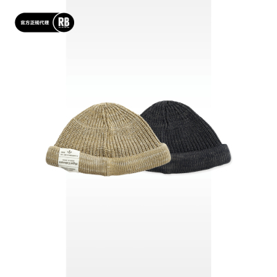 Nigel Cabourn 春夏新品BEANIE棉质针织帽男RADIANCE-Blue