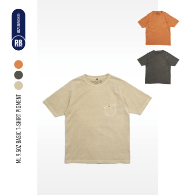 NigelCabourn9.5oz成衣染T恤