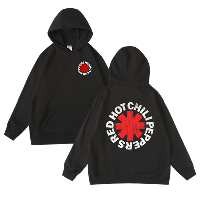 摇滚红辣椒加绒卫衣男女欧美RHCP
