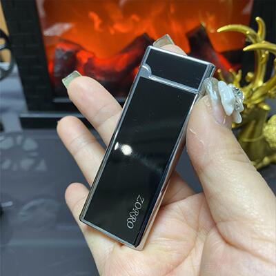 正品佐铜罗ZORO纯超薄充气砂轮打火机创意明火潮流男士R个性定制