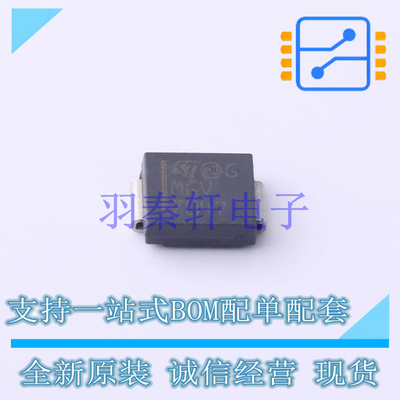 瞬态抑制二极管(TVS) SM15T200A SMC(DO-214AB) ST 全新原装进口