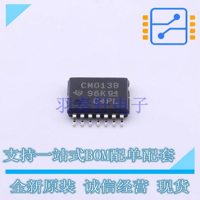 触发器 CD4013BPWR TSSOP-14 TI 全新原装正品