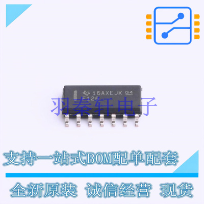 缓冲器/驱动器/收发器 SN74F126DR SOIC-14 TI 全新原装进口
