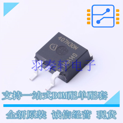 场效应管(MOSFET) IPB407N30N TO-263-3 全新原装进口