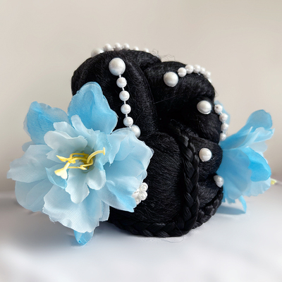 儿童古典舞演出头饰女童醉清波