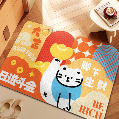 脚下生财地垫入户门垫