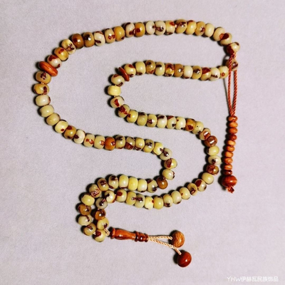 椰枣核99颗巴基斯坦枣胡太思比哈穿珠念珠拜子