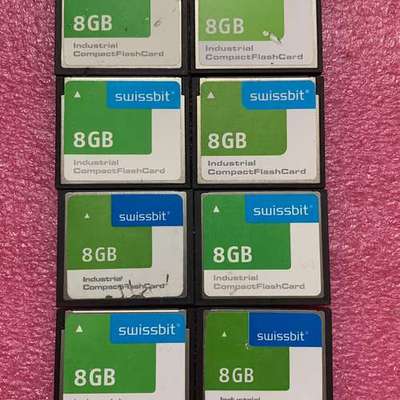 议价SWISSBIT德国工业级CF卡8G内存卡，如下图，原拆机正