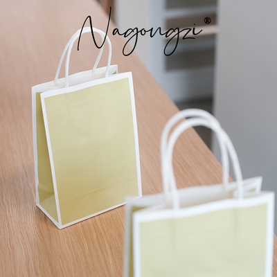 牛皮纸袋手提袋纸袋定制礼品袋礼物新年包装外卖打包袋子印刷logo