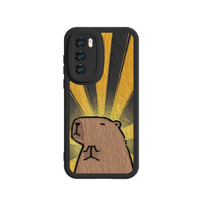 适用oppo小羊皮可爱水豚手机壳