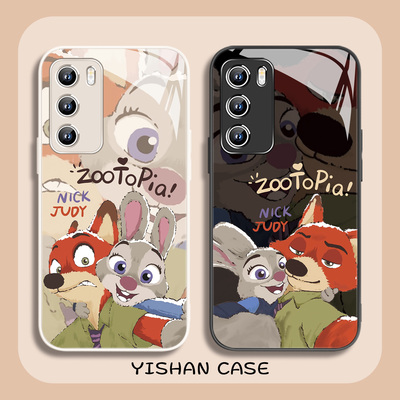 尼克朱迪情侣手机壳适用oppovivo