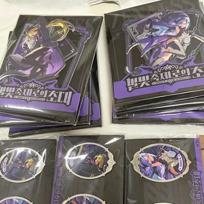 【原袋发】韩谷 绝区零韩咖薇薇安雨果the venting咖啡厅快闪立牌