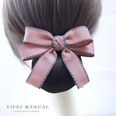 头花女职业护士发网蝴蝶结