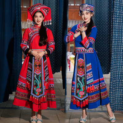 少数民族服装女成人广西壮