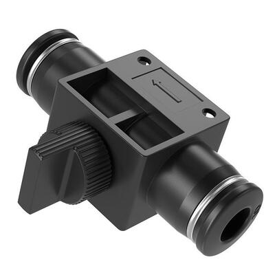 TPM朝日气动快插接头100个装HVFF8手阀开关阀HVFF6/HVFF10/HVFF12