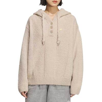 adidas阿迪三叶草女子HOODYSWEATER运动毛衣套头衫KS5968