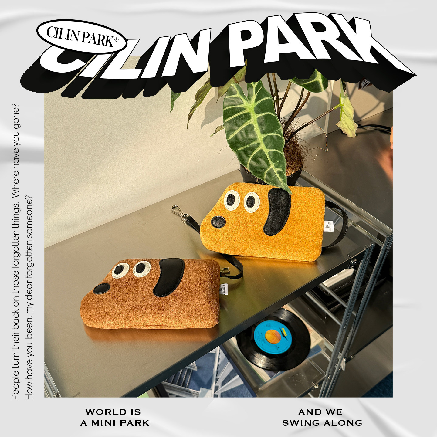CILINPARK腊肠狗零钱钥匙包百搭配迷你卡包耳机包钱包收纳百搭