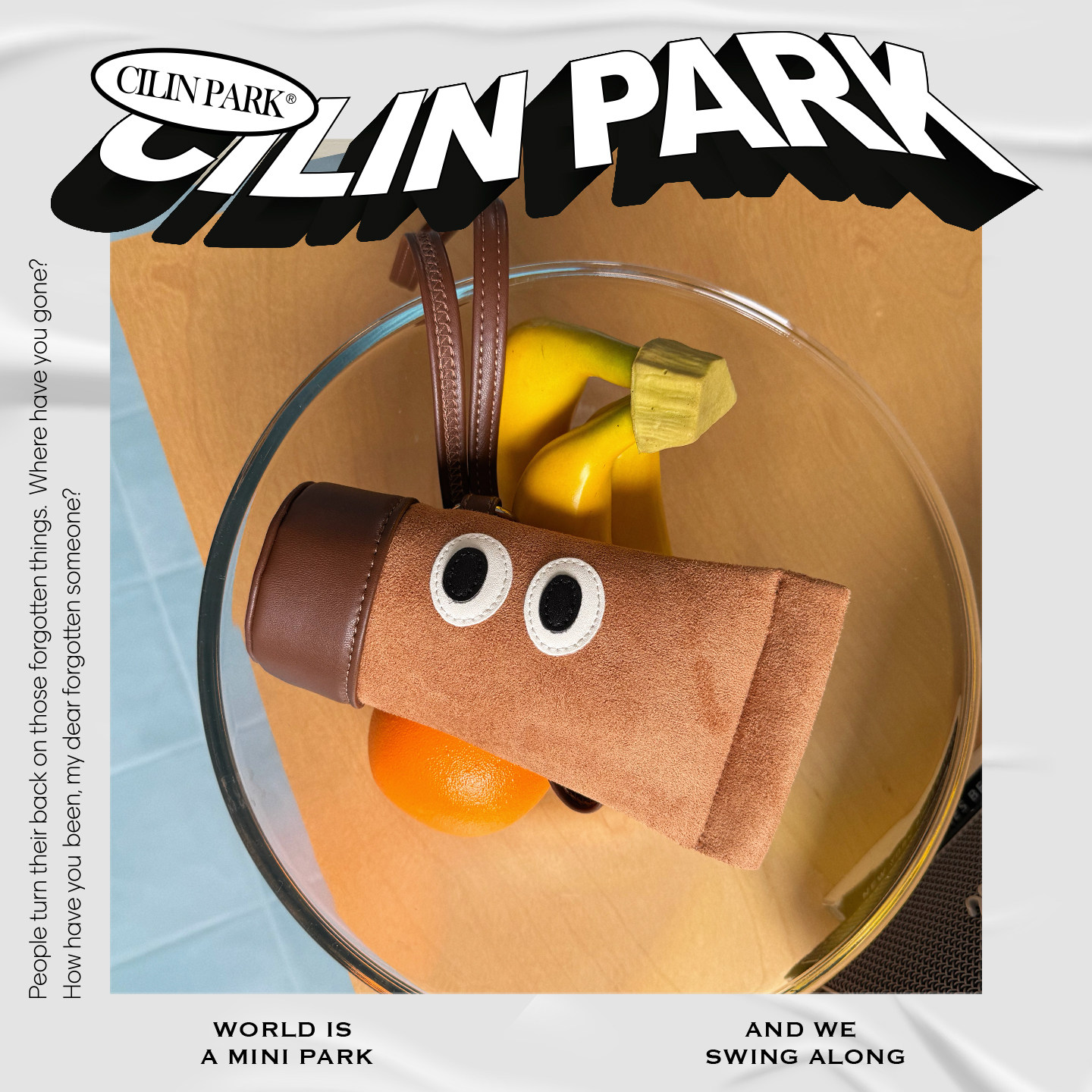 CILINPARK立体牙膏包小号挂脖零钱口红包可爱小众个性通勤