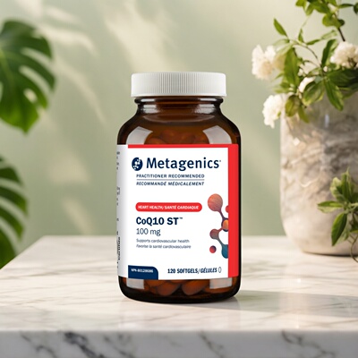 加拿大 Metagenics 麦特金尼斯CoQ10 ST-100 强化辅酶Q10+VE