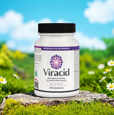 现货 加拿大 Ortho Molecular Viracid 免疫支持 锌 维生素C