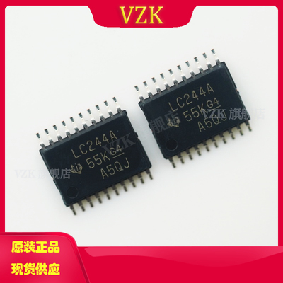 SN74LVC244APW丝印LC244A封装TSSOP-20 缓冲器/驱动器/收发器芯片