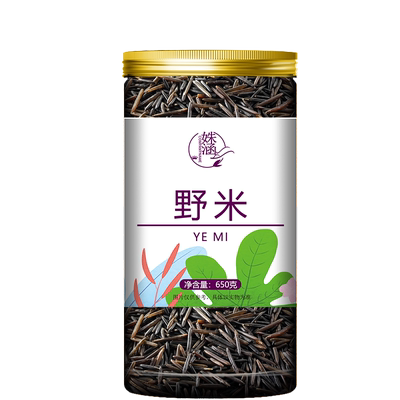 臻选大颗粒野米苏比利尔加拿大冰湖一号野米菰米松针米进口杂粮