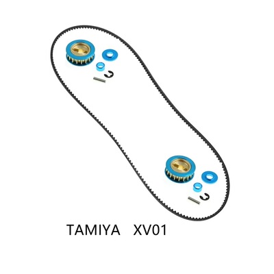 田宫 TAMIYA 54450 TA06/XV-01 18T铝合金皮带轮 皮带 现货