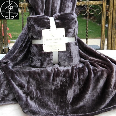 the color of autumn and winter blanket coral fleece blanke