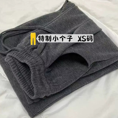 小个子抽绳松紧糯米裤女夏季穿搭