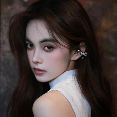 华为freeclip耳机钻扣蝴蝶结